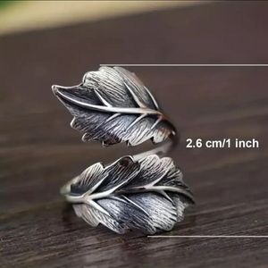 PONCRAFTS | Jewelry | Vintage Double Leaf Open Ring | Poshmark